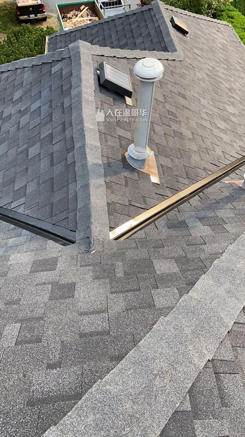 信德屋顶公司 更换维修各种材料屋顶 - 人在温哥华网 VanPeople.com