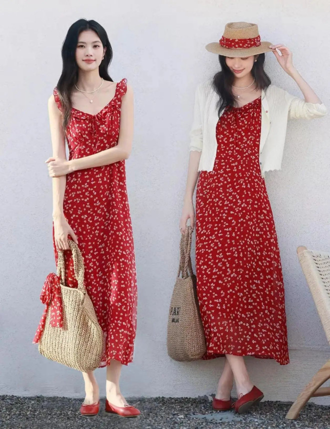 百看不厌的“红色系穿搭”，洋气吸睛，好适合夏季！ - 人在温哥华网 VanPeople.com