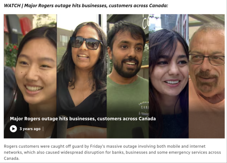 加拿大全国断网！Rogers、Bell被当典型、全国通报！ - 人在温哥华网 VanPeople.com